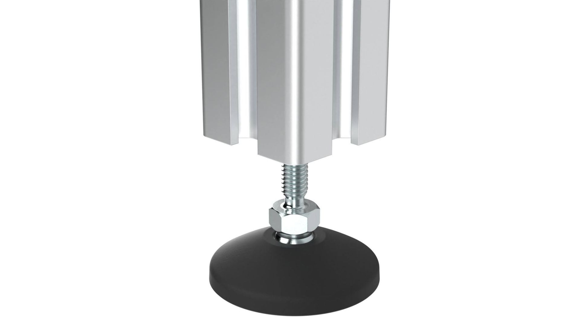 Swivel Foot, PA / ST - Ball Joint 10 | 40 | 39 | 17.5 | 490 | M5 x 40 ...