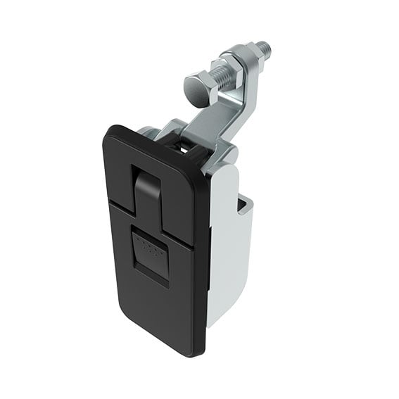Compression Lever Latch 71 x 25 | Black | 15 - 30 | Non-locking | 0810502